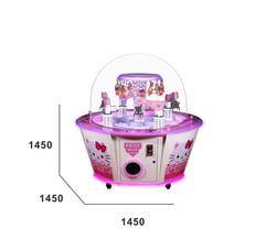 China Newly designed multiplayer gift  candy prize out machine  coin operated game machine for sale