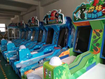 Cina 1 o 2 giocatori foresta giungla bambino bowling machine biglietto genitore-bambini gioco arcade riscatto stanza area di divertimento famiglia cen in vendita