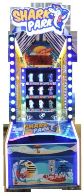 China Coin Tokent beste winst bediend verlossing ballen gooi arcade spel machine Shark Park verlossing kaart loterij spel ma Te koop
