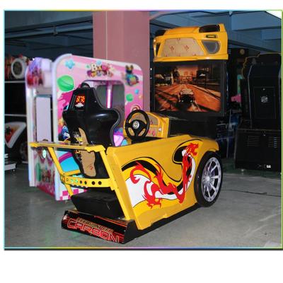 China munt bediende games machines racen rijden simulator machine auto behoefte aan snelheid videogame Te koop