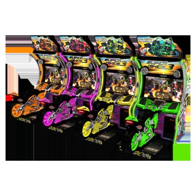 China Unis super bike 3 coin operated game machine motor racing game video game machine for sale