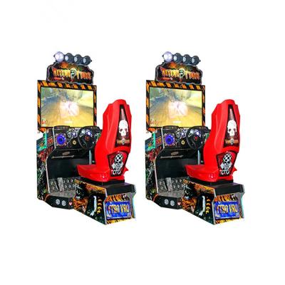 China 3D Video Coin Operated Dirty Driving Car Racing Arcade Game Machine For Game Center for sale