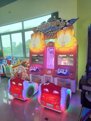 China Amusement Park Kiddie Ride On Car Arcade Games Garfield Rides a Race Car for sale