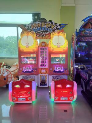China Amusement Park Kiddie Ride On Car Arcade Games Garfield Rides a Race Car for sale
