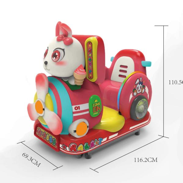 Quality Playfun Coin Operated Kiddie Rides Amusement Game Children's Rocking Mp5 Rocking for sale