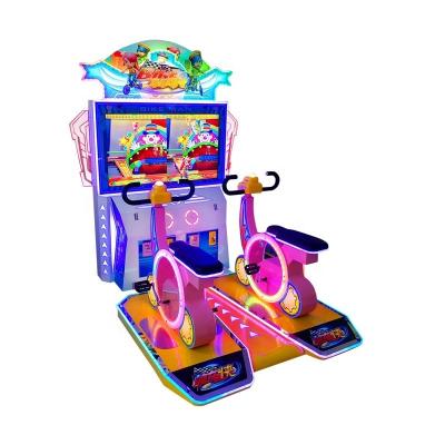 Cina Playfun Coin biglietti operati riscatto arcade 2 giocatori moto uomo macchina da gioco in vendita