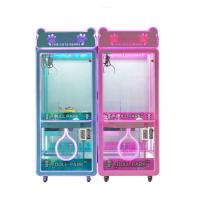 China 710mm Prize Custom Doll  Machine 4 Side Transparent Claw Crane game for sale