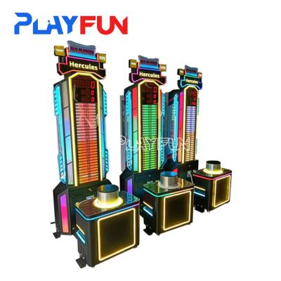 China Münzbetriebene Indoor Sports Hercules Hammer Master Strongman Arcade-Spielmaschine for sale