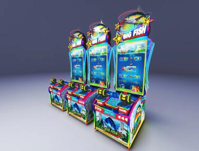 China Indoor Interactive Redemption Video Fishing Game Coin-Operated Arcade Machine Kids' Amusement Game Machine for sale