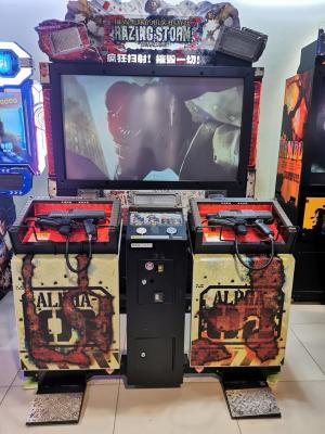 Cina Intrattenimento Indoor Coin Operated 55 Inch Raising Storm Shooting Game Machine in vendita