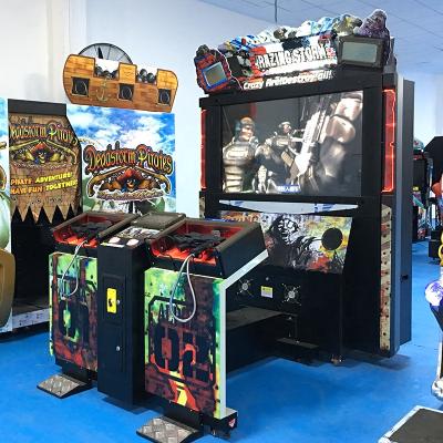 Cina Intrattenimento Indoor Coin Operated 55 Inch Raising Storm Shooting Game Machine in vendita