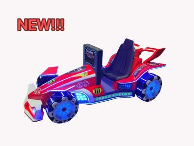 China Kinderfahrt Indoor Vergnügungsspielautomat 3D Speed-Car-Rennspiel Münzbetriebene Arcade-Spielmaschine zu verkaufen