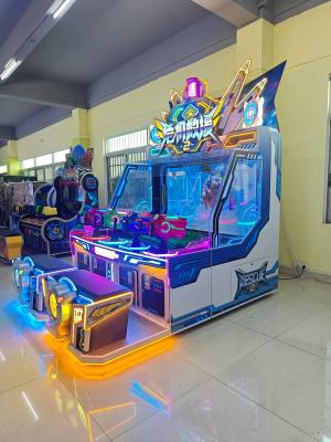 China Coin-operated indoor park children's shooting 4-person arcade entertainment water shooting 6-in-1 arcade game machine for sale
