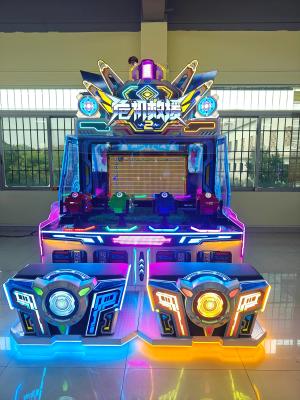 China Münzbetriebene Innenpark-Shooting für Kinder 4-Personen-Arcade-Entertainment-Wasser-Shooting 6-in-1 Arcade-Spielmaschine zu verkaufen