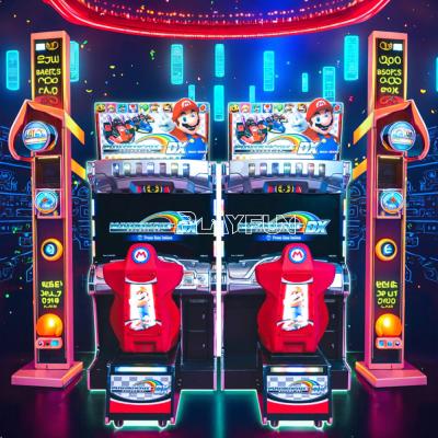 China Good Price Racing Simulator Arcade Kart DX Video Coin Operated Car Racing Game Machine With 42 Inch LCD for sale