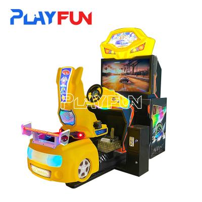 China PlayFun Coin Operated Split Second Kids Driving Racing Car Simulator Arcade Machine for Indoor Game Hall for sale