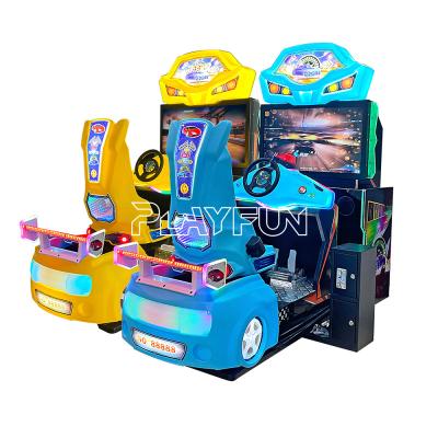 China PlayFun Coin Operated Split Second Kids Driving Racing Car Simulator Arcade Machine for Indoor Game Hall for sale
