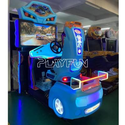 China PlayFun Coin Operated Split Second Kids Driving Racing Car Simulator Arcade Machine for Indoor Game Hall for sale