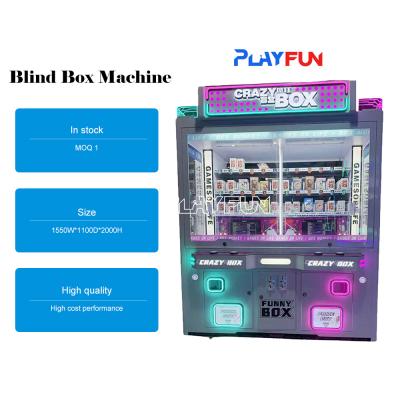 China Commercial Automatic Crazy Blind Box Lucky Gifts Kids Toys Mystery Blind Box Vending Machine for sale