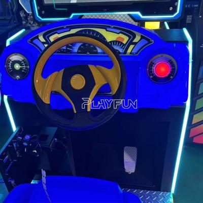 China Dynamic Motion Seat Racer Coin Operated Initial D Moto Gp Mari-O Kart Crusin Blaster Simulator Arcade Car Racing Game Machine for sale