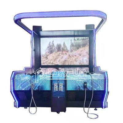 China PLAYFUN Most Selling Products Coin-operated Arcade 2 Players Big Screen Shooting Hunter  Simulation Machine for sale