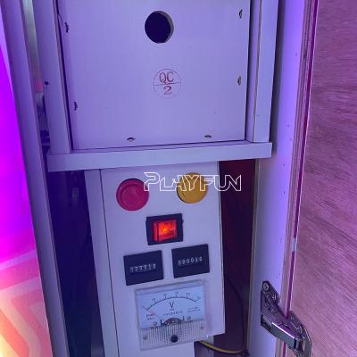 China Máquina de garra de brinquedos de pelúcia de fábrica personalizada Mini Bear Pink Crane Catch Machine para Shopping Mall à venda