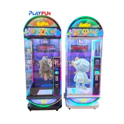 China 2025 New Playfun Coin Operated 10 Seconds Challenge Scissors Prize Cut Fun Game Machine for Game Centre for sale