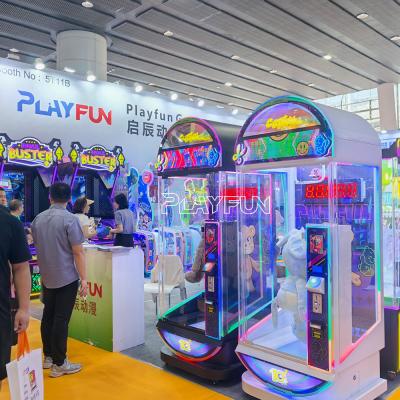 China 2025 New Playfun Coin Operated 10 Seconds Challenge Scissors Prize Cut Fun Game Machine for Game Centre for sale