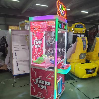 China Playfun Factory Direct Sales Arcade Coin Operated Game Fun Toys Mini  Teddy Bear  Crane Claw Machine Mini Prize Machine for sale