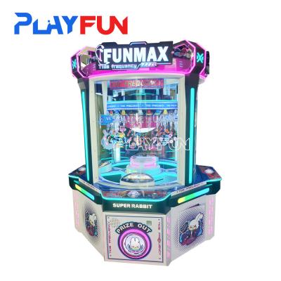 중국 도매 코인 작동 실내 리뎀션 아케이드 펀맥스 프라이즈 아웃 자동 판매 선물 게임 기계 판매 판매용