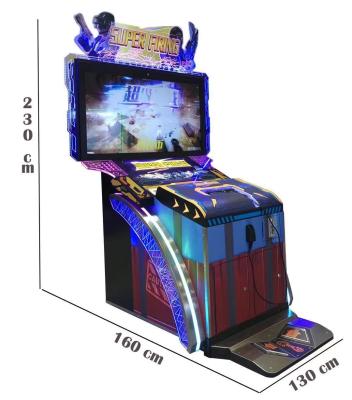 Cina Apparecchiature per sale giochi giochi arcade Monete azionate Super sparatutto macchina da gioco videomachine Simulatore di tiro in vendita