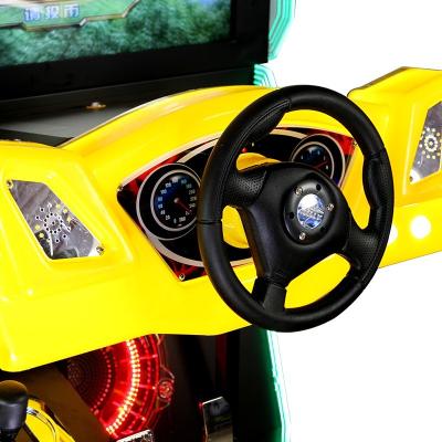 Cina PlayFun Coin Operato Luxury 2 Seats Racing Car Arcade Game Machine Simulatore Video Game Machine in vendita
