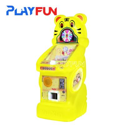China Amusemment Park Coin Operated Children Cut Tiger Candy Gashapon Lollypop Capsule Toy Arcade Game Machine for Kids for sale