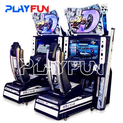 China Hot Sale Arcade Initial Racing Car Coin Operated Game Machine Car Driving Simulator Machine for sale