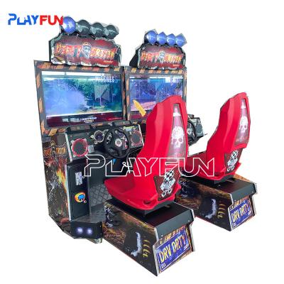 China PlayFun Coin Operated Car Racing Arcade Drive Simulator Machine Game Machine Dirty Driving Arcade Racing Car Game Machine for sale
