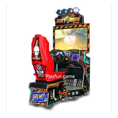 China PlayFun Coin Operated Car Racing Arcade Drive Simulator Machine Game Machine Dirty Driving Arcade Racing Car Game Machine for sale