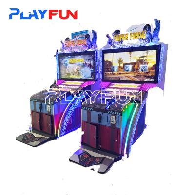 中国 PlayFun Factory 卸売 スーパー ファイリング コイン 操作 ビデオ アーケード ターミネーター 銃撃 ゲーム マシン 販売のため