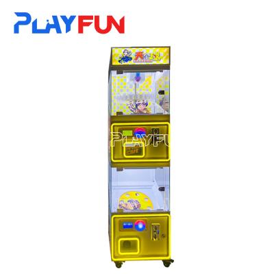 China Hot Sale Probability Controllable Amusement 2 in 1 Lucky Nine Mini 24 Clip Prijs Klem en Capsule Ball Gift Game Machine Te koop