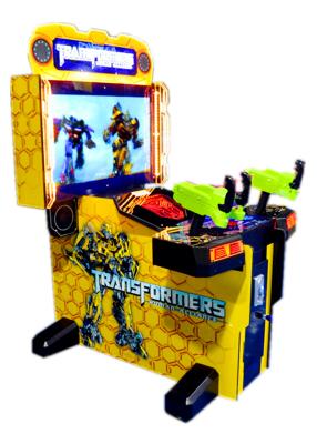 China Indoor Amusement Park  Coin Operated  Games Arcade Coin Operated Transformers Gun Shooting Simulator Video Game Machine for sale