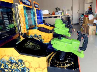 China Indoor Amusement Park  Coin Operated  Games Arcade Coin Operated Transformers Gun Shooting Simulator Video Game Machine for sale