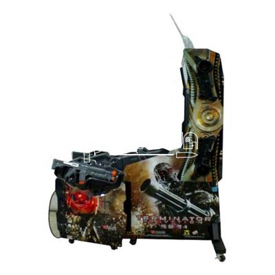 중국 아케이드 동전 42인치 총 비디오 촬영 시뮬레이터 터미네이터 게임 기계 판매용