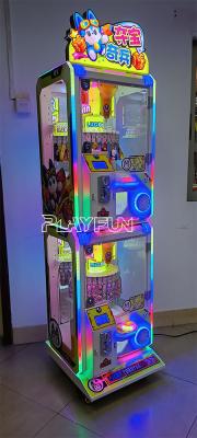 China PlayFun Good Quality Amusement Park Coin Operated Gift Game Machine 30 Clips 2 Players Mini Clamp Clips Prize Vending Machine for sale