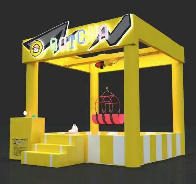 China Human Claw Machine Real Person Claw Machine Amusement Park Claw Machine for sale