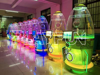 Cina Gioco-gioco di reddito rapido Supermercato-mercato-mercato premio-vendita gioco regalo 100 MM dimensione grandi bambini giocattolo macchina a palline capsula in vendita