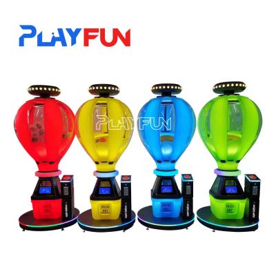 China Playfun Hot Sale Amusement Center Coin Operated Arcade Game Super Balloon Hot Air Balloon New Gashapon Capsule Games Machines for sale