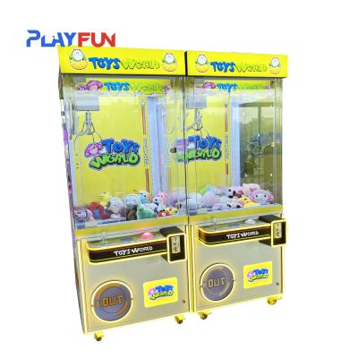 China PlayFun New Toy Customized Arcade Claw Doll Game Machine Plush Toy Gift Claw Crane Machine for sale