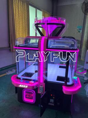 Cina 4 Giocatori Bill Acceptor Full Metal Gift Toy Taxi Doll Catcher Black Claw Crane Gioco Premio Vending Machine in vendita in vendita