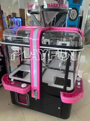 Cina 4 Giocatori Bill Acceptor Full Metal Gift Toy Taxi Doll Catcher Black Claw Crane Gioco Premio Vending Machine in vendita in vendita