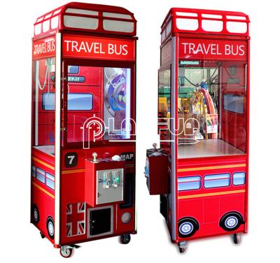 Cina Più venduti giocattoli per bambini con monete azionate in casa giocattolo di peluche telefono di legno bambole macchina di artigliamento per autobus di viaggio in vendita