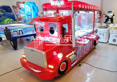 Cina Brasile Popolare 6 giocatori da 8 a 10 cm giocattoli per animali ripieni bambole regalo natalizio camion gru artiglio gioco distributore automatico in vendita
